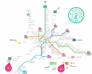 VISITER ROME | TELECHARGEZ LE PLAN METRO de ROME
